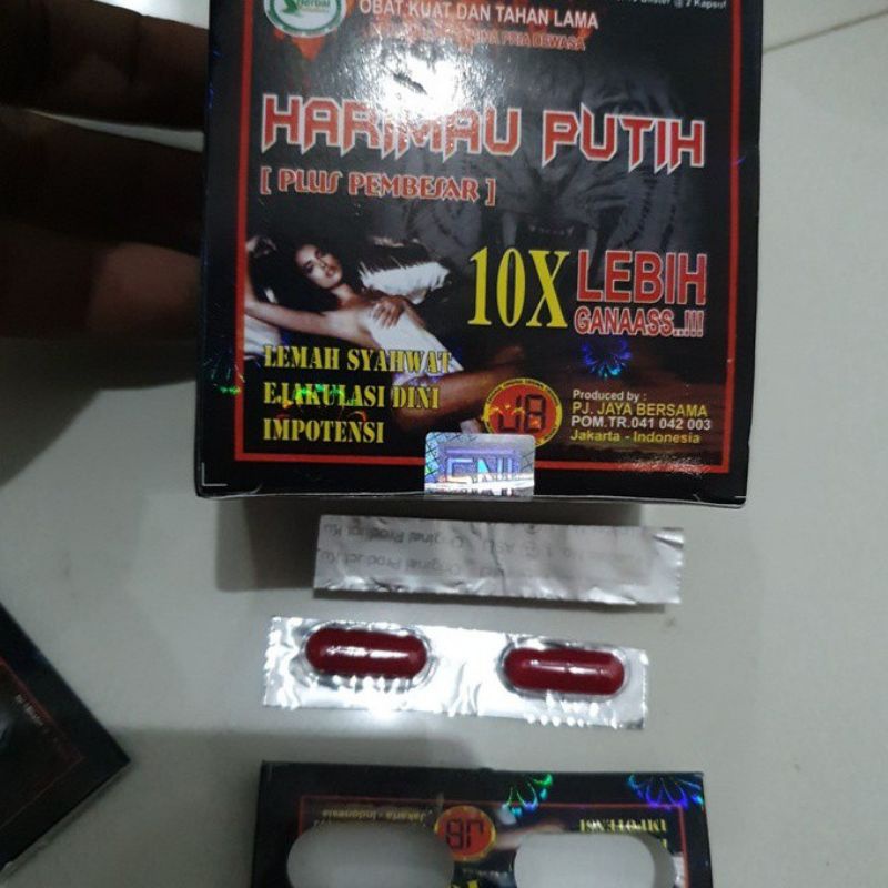 Jual Kapsul (Harimau) Putih Original Asli Jamu Kesehatan | Shopee Indonesia