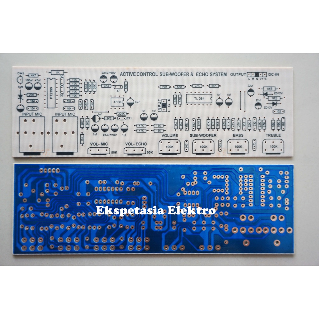 Jual PCB tone control Active Sub-Woofer & Echo System(Hybris) | Shopee ...