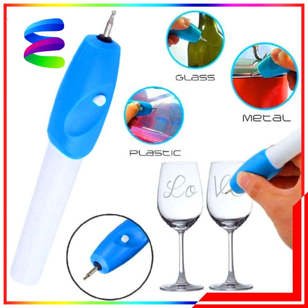 Jual Alat Ukir Grafir Elektrik EZ Engraver Pen Ukir Besi Kaca Kayu ...