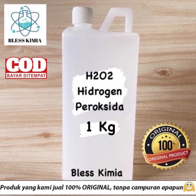 Jual H2o2 50% / Hydrogen Peroxide 50% ( isi 1kg ) ZMJND8286 | Shopee ...