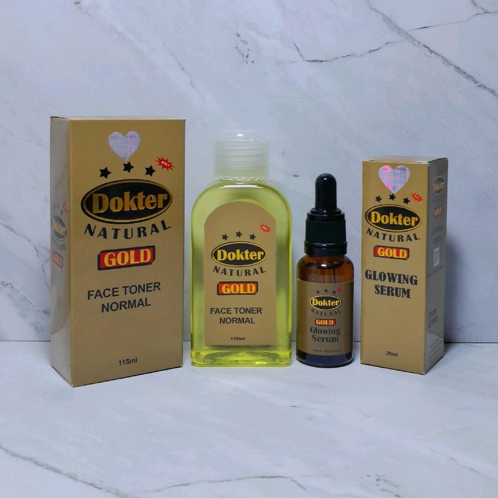 Jual Toner + Serum DR GOLD Original BPOM | Shopee Indonesia
