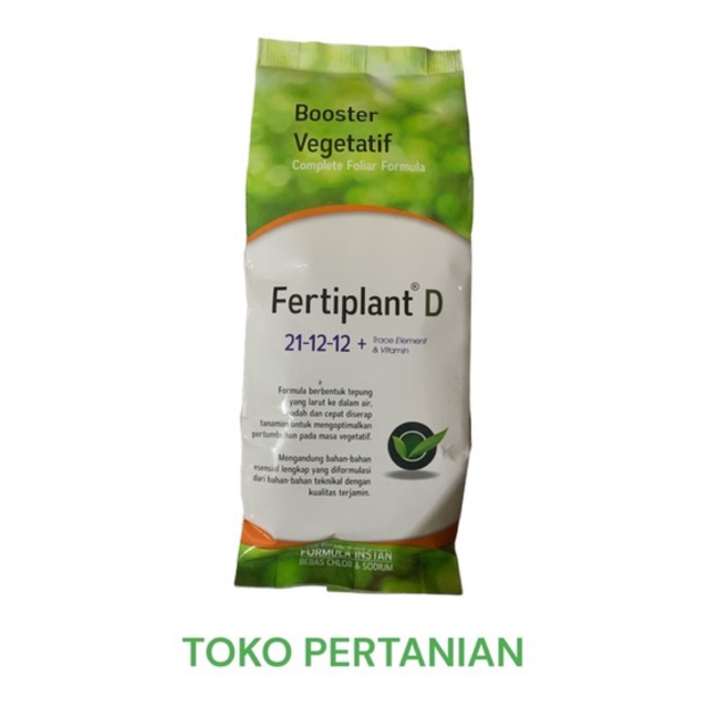 Jual FERTIPLANT D 500gr Booster Vegetatif Tanaman | Shopee Indonesia