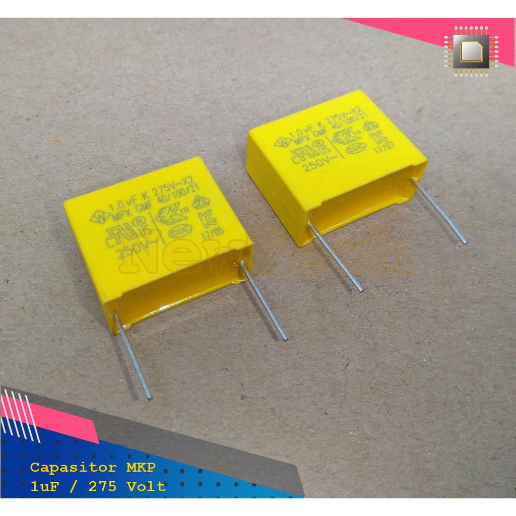 Jual Capasitor Kapasitor MKM MKP 1uF 1 uF 105 275V 275 Volt | Shopee Indonesia