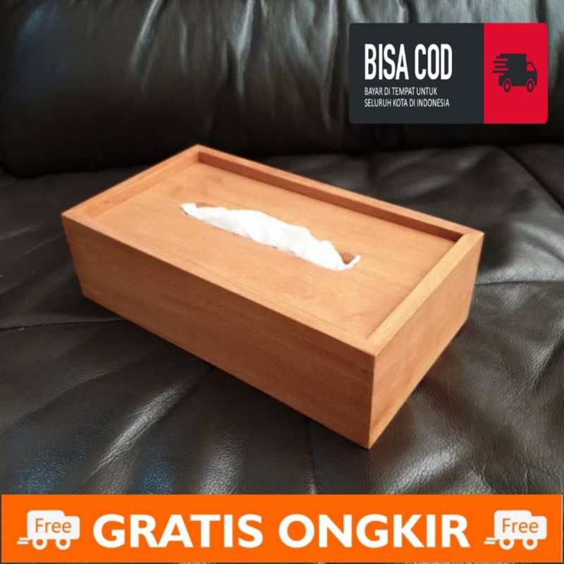 Jual tempat tisu kayu / kotak tisu / box tisu minimalis / kotak tisu ...