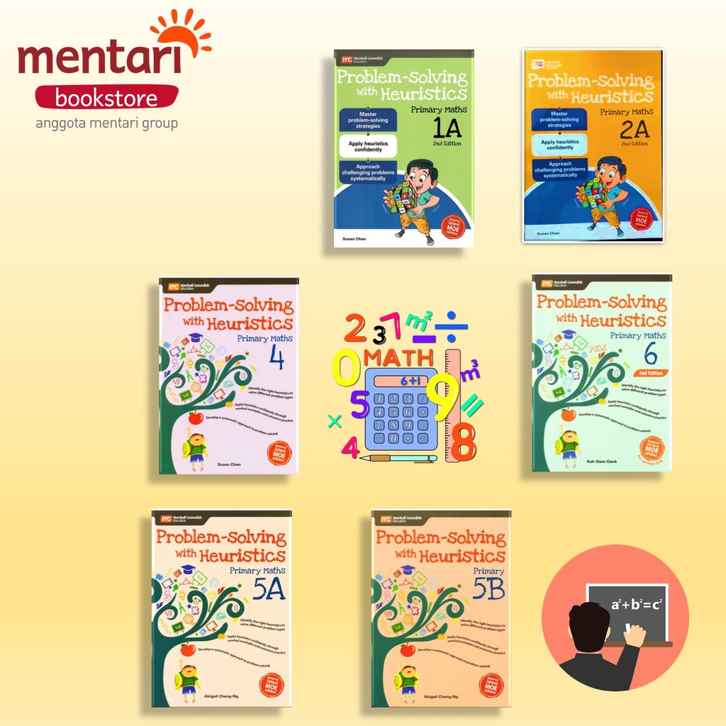 Jual Problem-Solving With Heuristics Primary Math | Shopee Indonesia