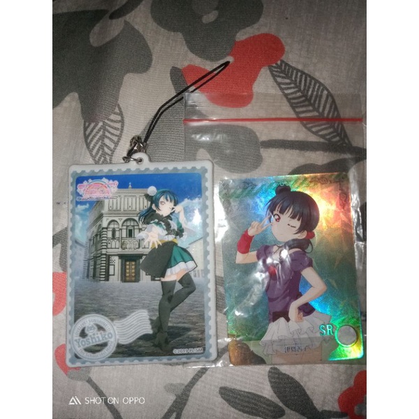 Jual Card hologram - love live! sunshine!! (Tsushima yoshiko) | Shopee ...