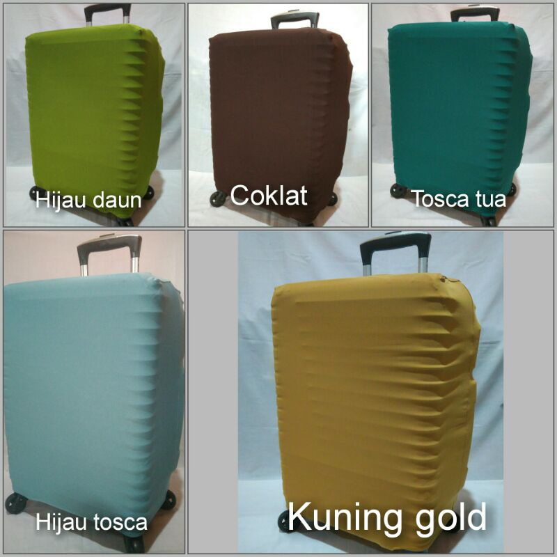 Jual cover koper / sarung koper polos / tersedia ukuran 18 inc - 30 inc ...