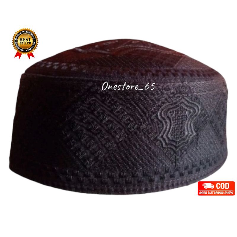 Jual (10 PCS-20 PCS)PECI KOPYAH MALAYSIA POLOS HITAM DAN PUTIH | Shopee Indonesia