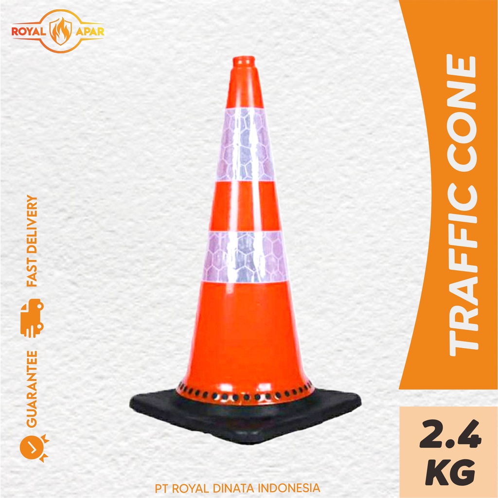 Jual Traffic Cone / Kerucut Lalu Lintas 2,4 KG | Shopee Indonesia