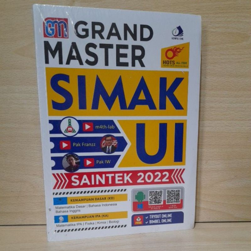 Jual GRAND MASTER SIMAK UI SAINTEK 2022. | Shopee Indonesia Jual GRAND MASTER SIMAK UI SAINTEK 2022. | Shopee Indonesia