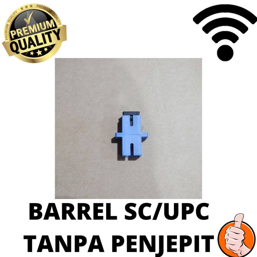 Jual BARREL/ADAPTER SC/UPC TANPA PENJEPIT | Shopee Indonesia