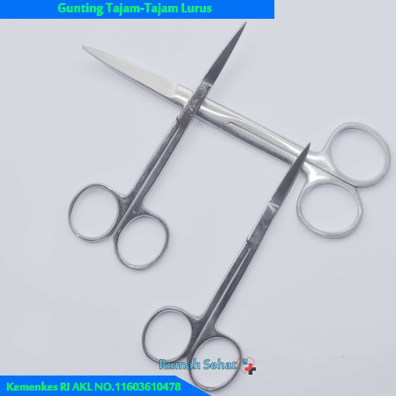 Jual Gunting Jaringan Gunting Operasi Tajam Tajam Lurus Tajam 14cm ...