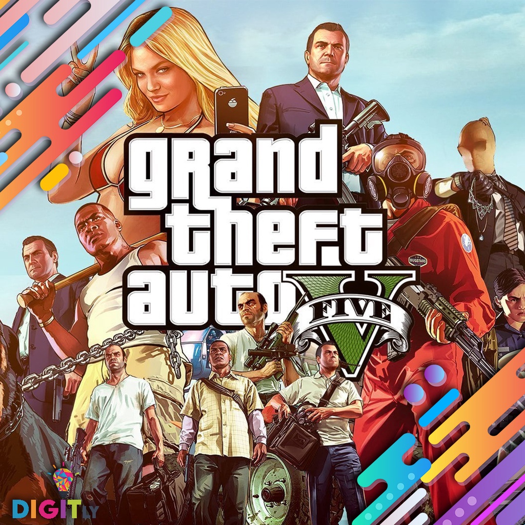 Jual Grand Theft Auto V (GTA 5) Premium Edition PC - Online Original | Shopee Indonesia