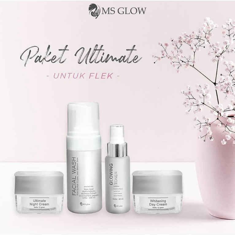 Jual MS Glow Ultimate Series Original (1 Paket) | Shopee Indonesia