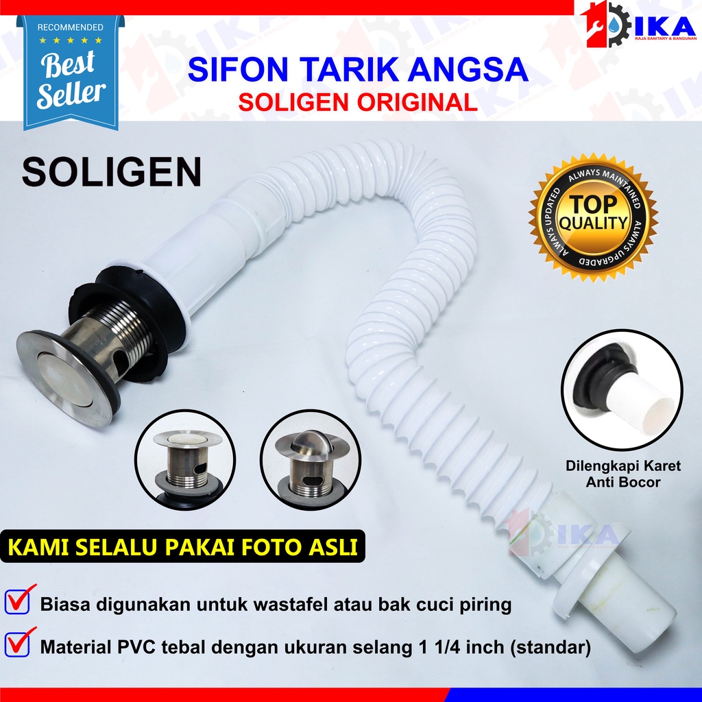 Jual Sifon Tarik Angsa Soligen Afur Wastafel Selang Pembuangan ...