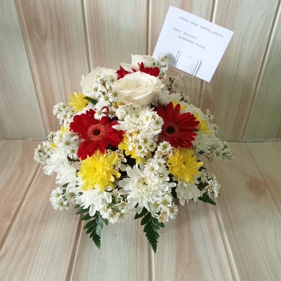 Jual CENTERPIECE | BUNGA MEJA KECIL | BUNGA MEJA BULAT | BUNGA SEGAR ...