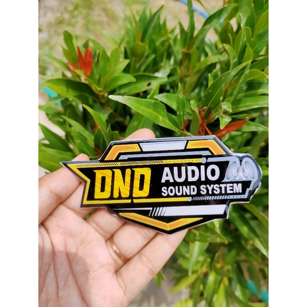 Jual CUSTOM LOGO | EMBLEM | LABEL SOUND SYSTEM TIMBUL 3D UKURAN 5X10CM ...