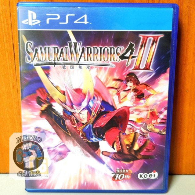 Jual Ps4 Samurai Warriors 4 Kaset Samurai Warriors 4 - II 2 Playstation PS 4 5 CD BD Game Games ...