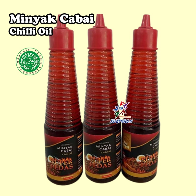 Jual MINYAK CABAI SPICY / MINYAK CABE PEDAS / CHILI OIL 135 ML | Shopee ...