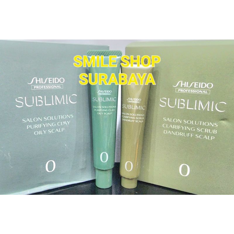 Jual Vitamin Rambut Berminyak Dan Berketombe Shiseido Sublimic Salon ...