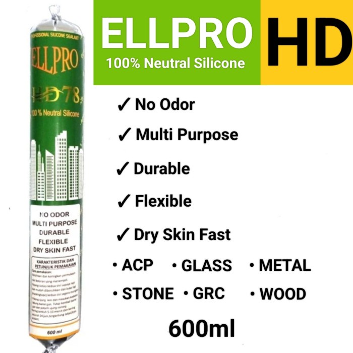 Jual Lem Kaca/Acp/Sosis Sausage Silicone Sealant For Glass & Metal ...