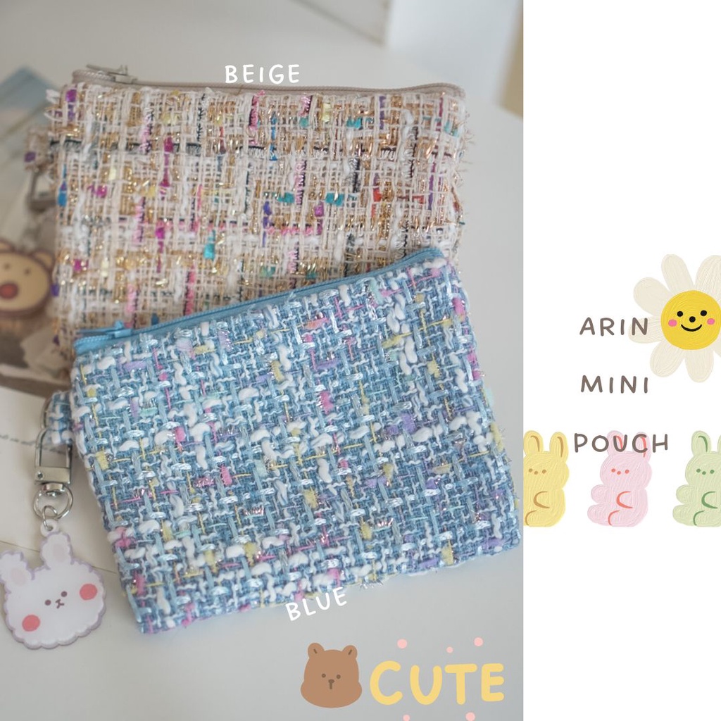 Jual ARIN MINI POUCH - DOMPET KECIL - POUCH KOSMETIK / MAKE UP - POUCH ...