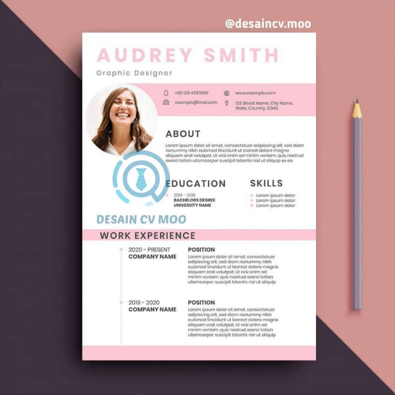 Jual Jasa Bikin CV Curriculum Vitae Biodata Diri Menarik Pengerjaan 1 ...