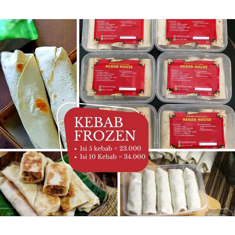Jual Kebab mini isi daging 5 pcs tinggal goreng | Shopee Indonesia