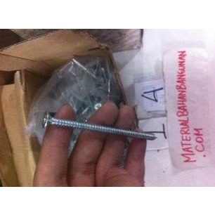 Jual skrup kayu tapping taping panjang sekrup 7,5 cm diameter kepala 0 ...