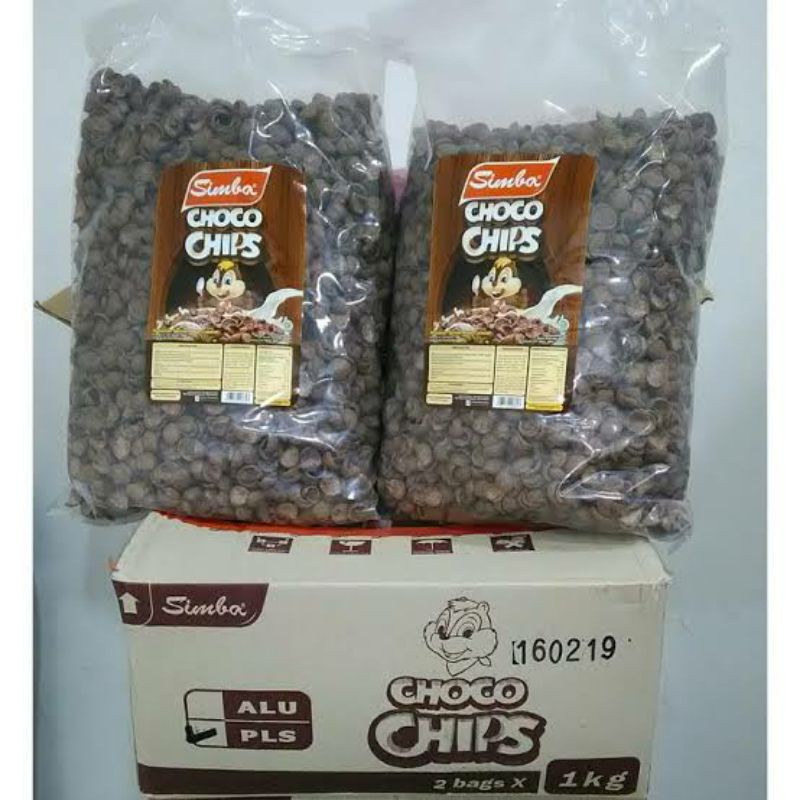Jual Simba Choco Chips Coklat 1 Dus Isi 2 Bag | Shopee Indonesia