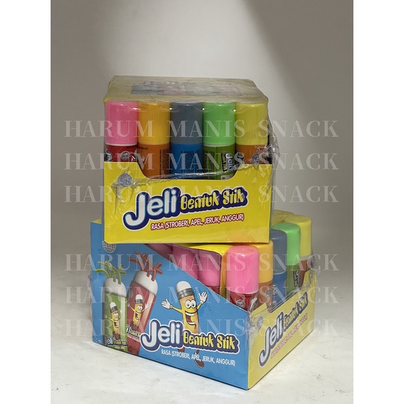 Jual Permen Jeli Bentuk Lipstik Stik Aneka Rasa Buah isi 30 pcs ...