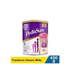 Jual PEDIASURE TRIPLESURE coklat/Vanila/Madu/CLASSIC MILKY 400 GR | Shopee Indonesia