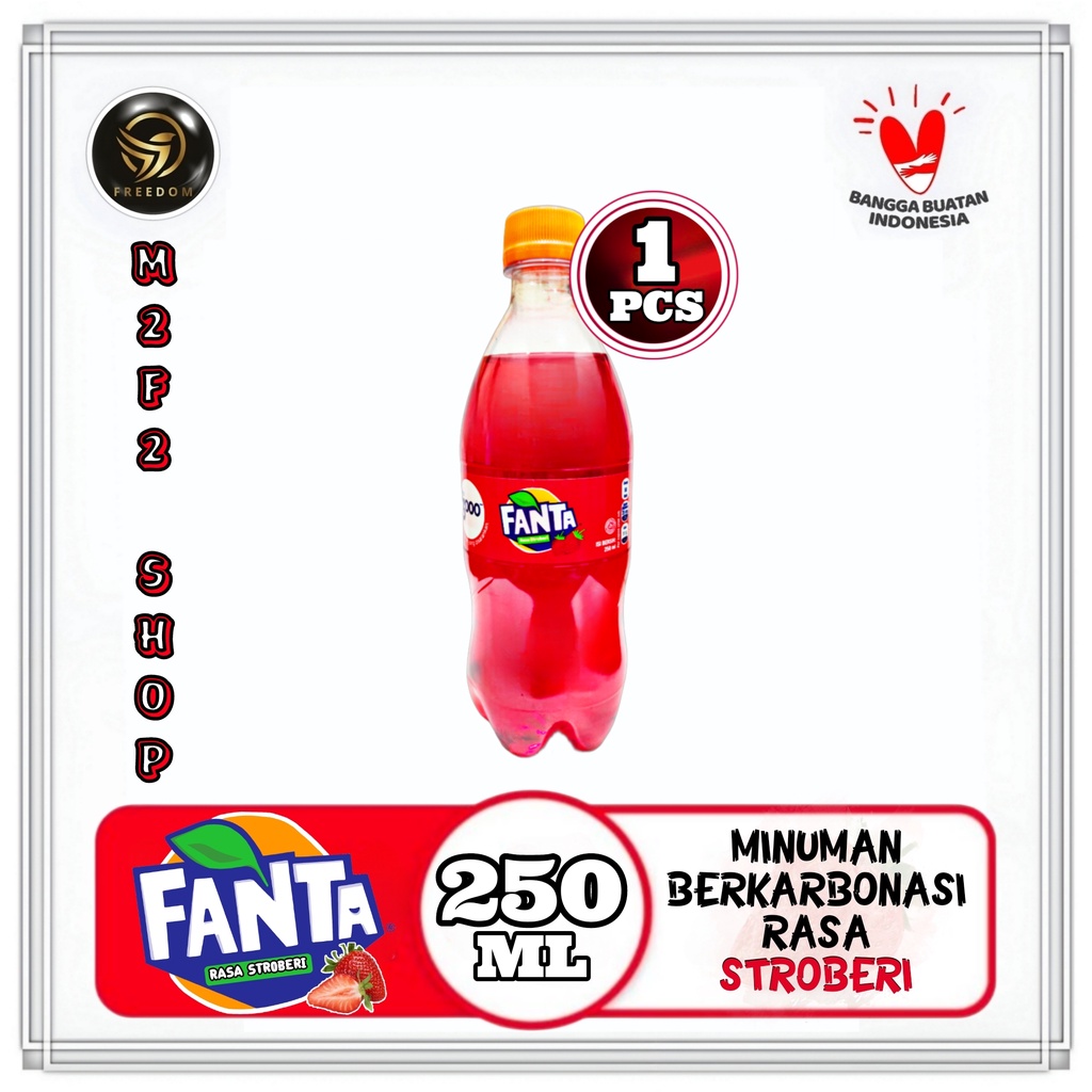 Jual Fanta Merah MInuman Bersoda Botol Plastik Pet - 250 ml (Kemasan Satuan) | Shopee Indonesia