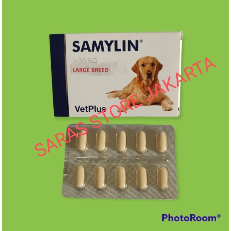 Jual Samylin Large Breed for Dogs VetPlus - Per Tablet | Shopee Indonesia