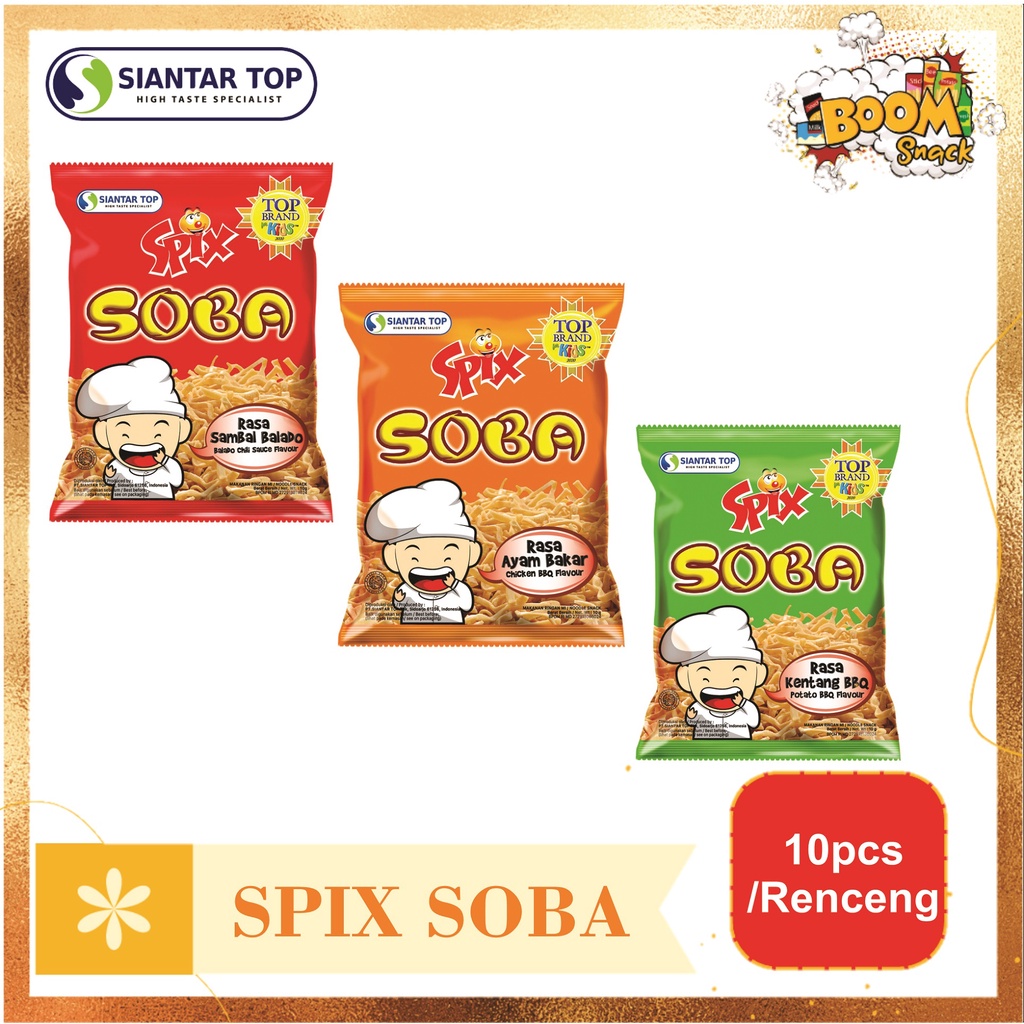 Jual RCG - Spix Soba Mie isi 10 pcs | Shopee Indonesia