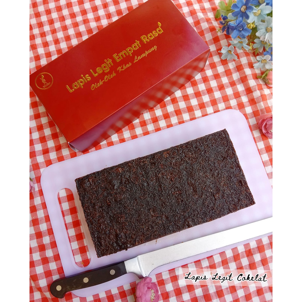 Jual Kue Basah Box Lapis Legit Coklat Lebaran Idul Fitri Homemade Khas ...