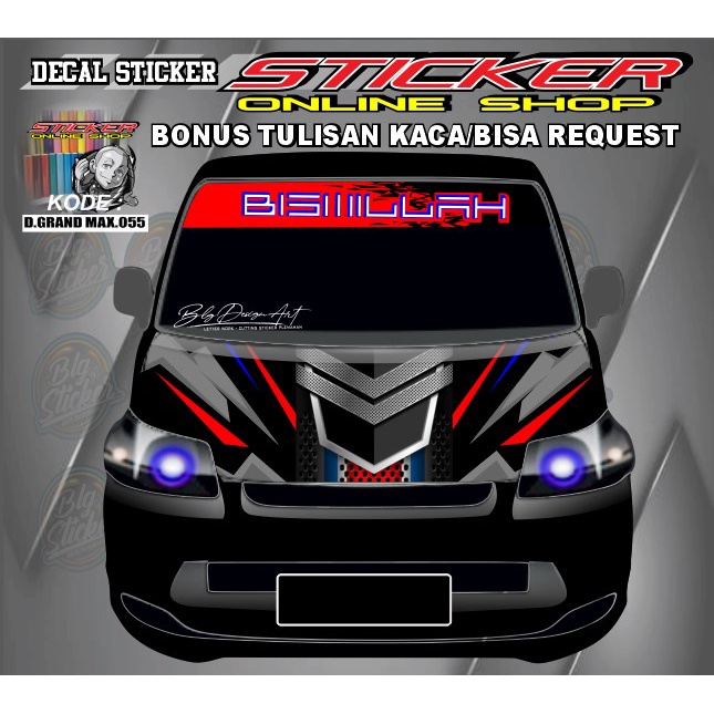 Jual Stiker decal pick up gran max boss muda stiker decal 044 ( BISA ...
