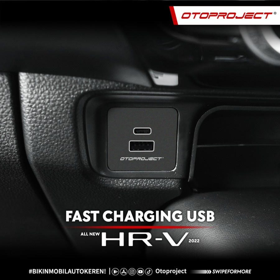 Jual Fast Charging USB A+C All New HRV 2023 2022 Otoproject Plug N Play ...