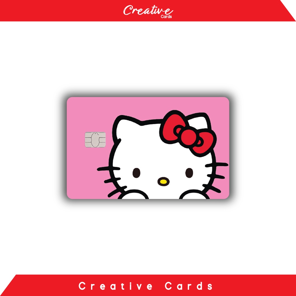 Jual Stiker Sticker Kartu Atm Skin Card - Hello Kitty, Doraemon, Stitch ...