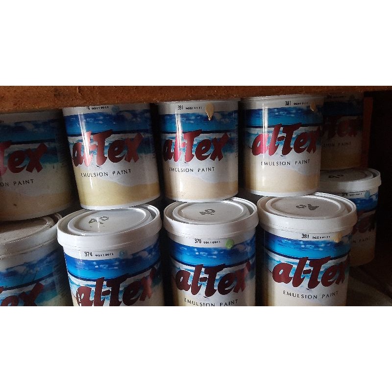 Jual Cat tembok/air Altex emultion paint 1kg | Shopee Indonesia