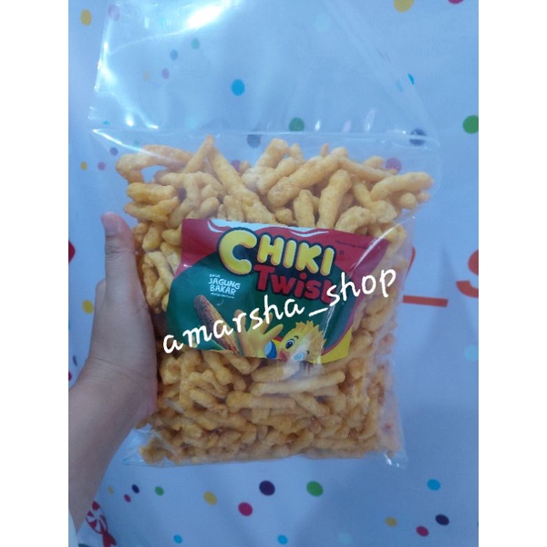 Jual Snack kiloan chiki twist corn cemilan original,Exp panjang aman ...
