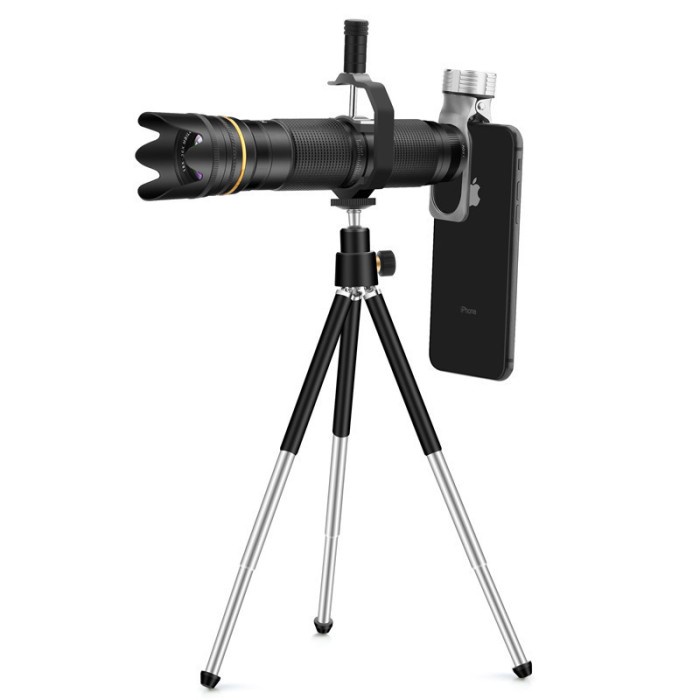 Jual Telescope Lensa Zoom Universal HD Lensa Optik Telephoto Lens 16X ...