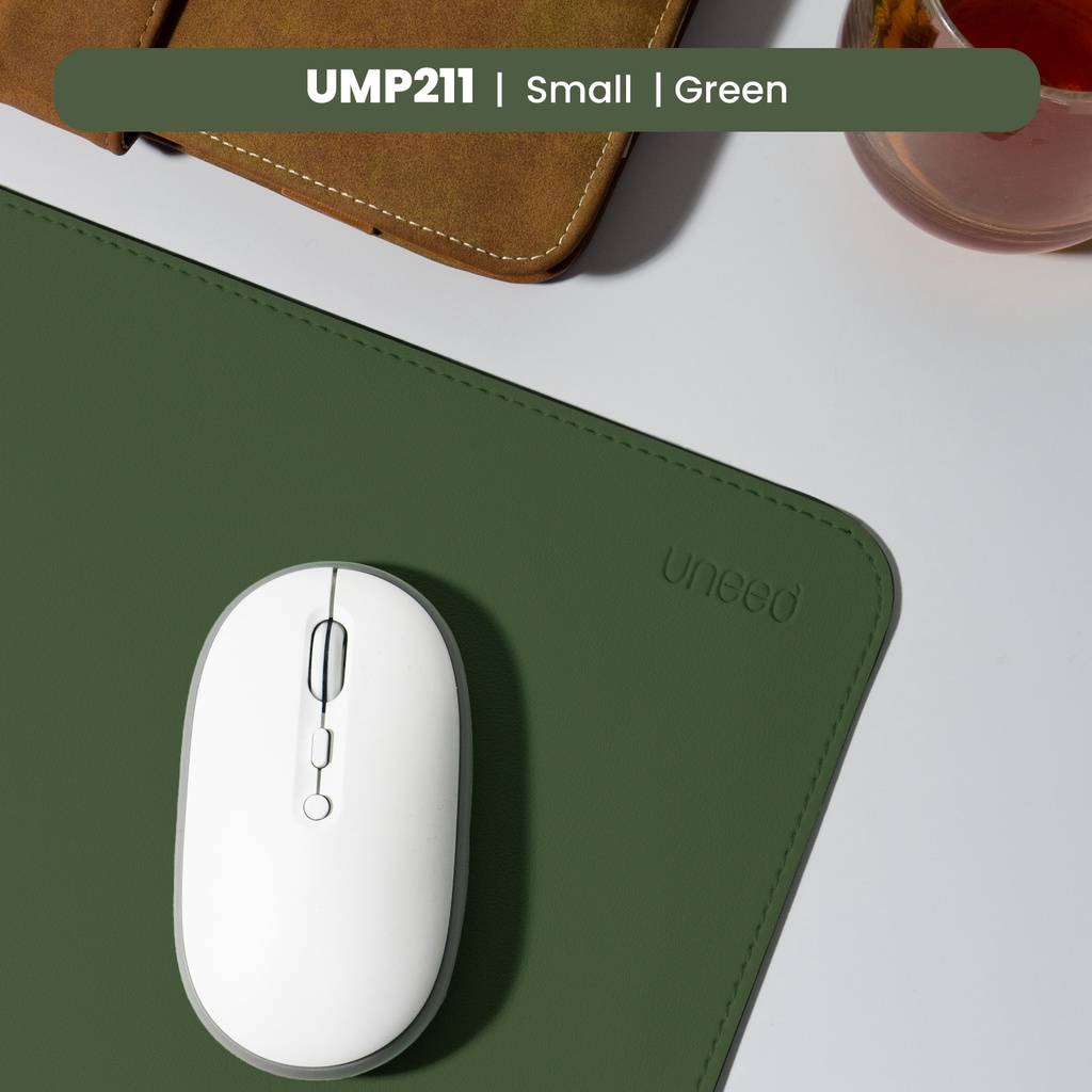 Jual UNEED Premium Mousepad PU Leather Desk Pad Waterproof | Shopee ...