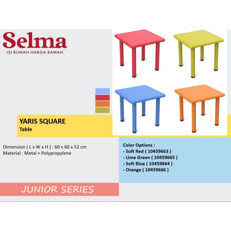 Jual Meja Anak Yoshi Square | Shopee Indonesia
