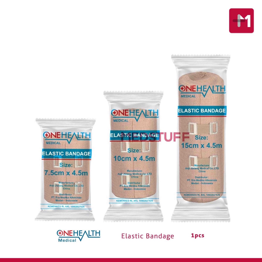 Jual Elastic Bandage Onehealth 7.5cm Verban Elastis Perban | Shopee ...