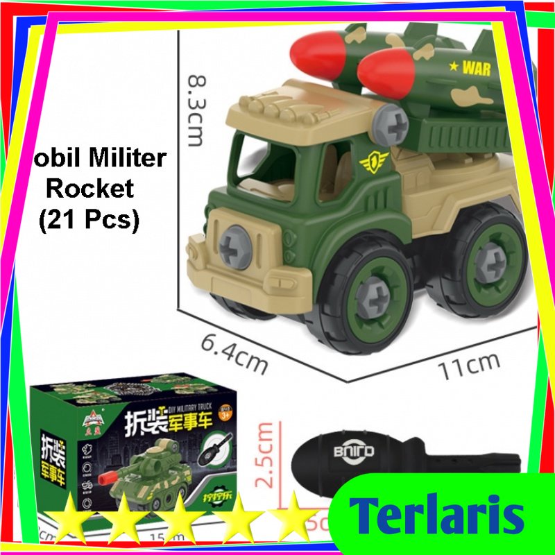 Jual Mobil Militer ( Single) - Rocket | Shopee Indonesia