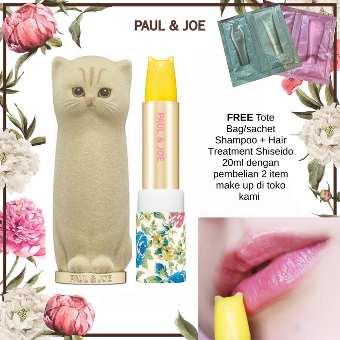 Jual PAUL & JOE TINTED CAT LIPSTICK 001 LIMITED EDITION - LIP BALM ...