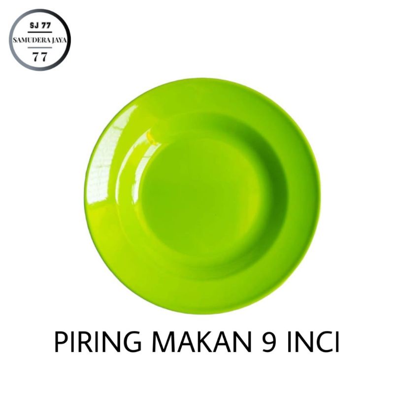 Jual PIRING MAKAN MELAMIN 9 INCI SINGA SINGI / UKURAN STANDARD PIRING ...