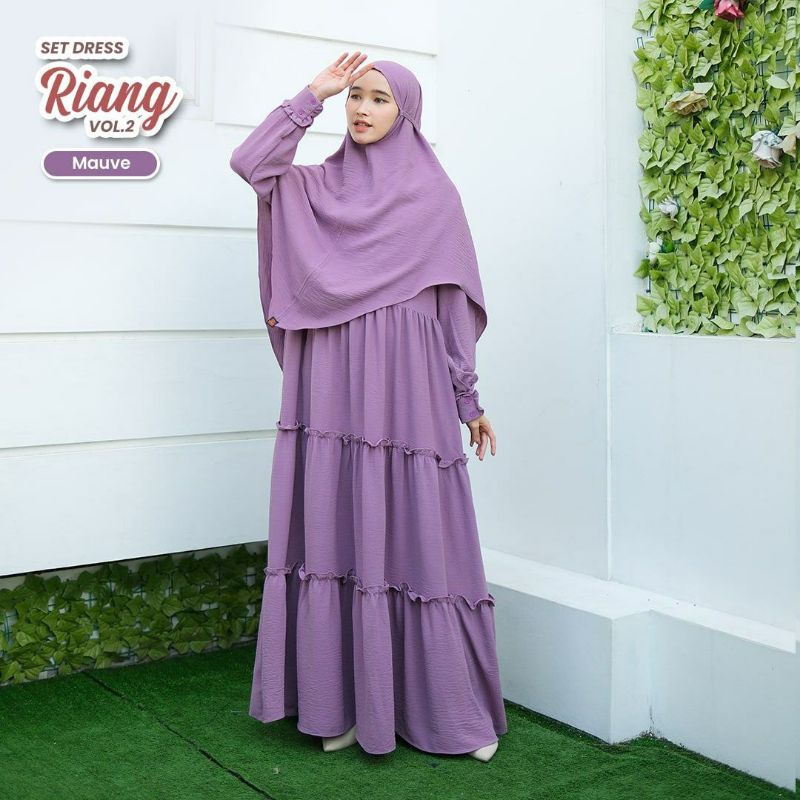 Jual FREE HADIAH!!! DRESS RIANG VOL 2 ORI ELBINA HIJAB - GAMIS MURAH ...