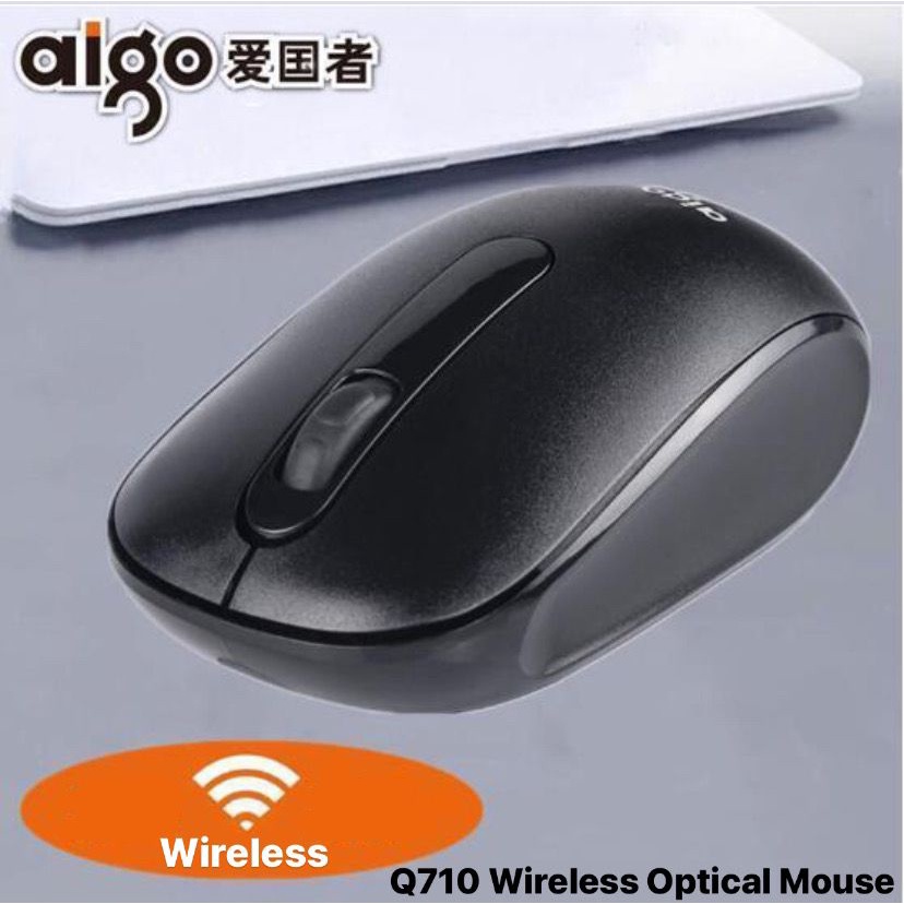 Jual Aigo Q710 Mouse Bluetooth / Mouse Laptop Tanpa Kabel Untuk Laptop ...